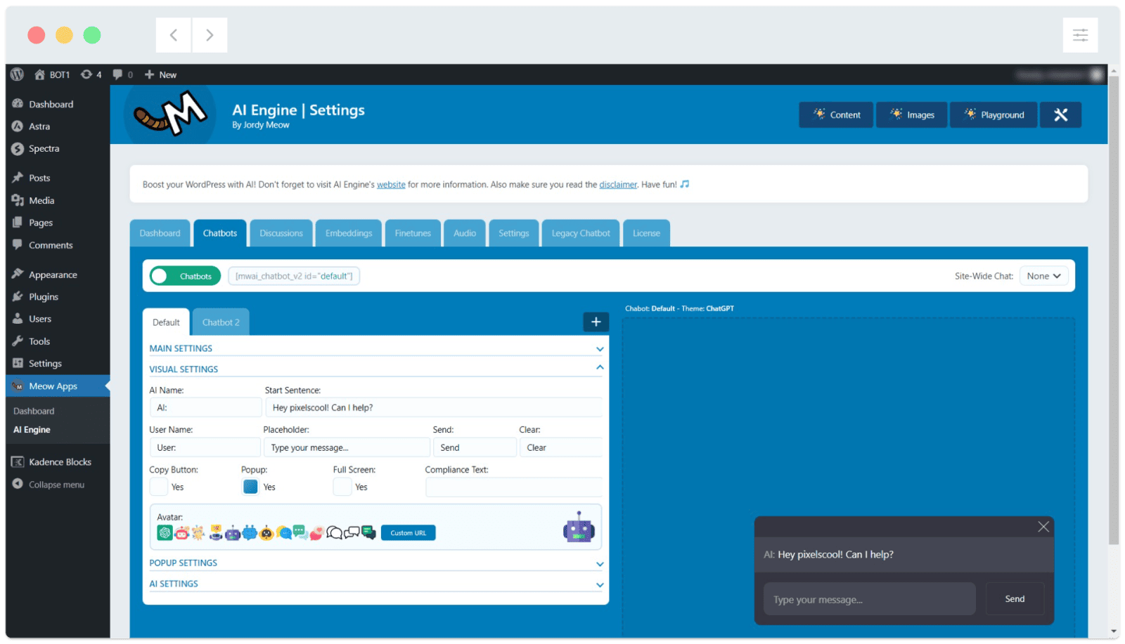 Beginning AI with WordPress and AI Engine: Explainer 8 of 8 | pixels.cool