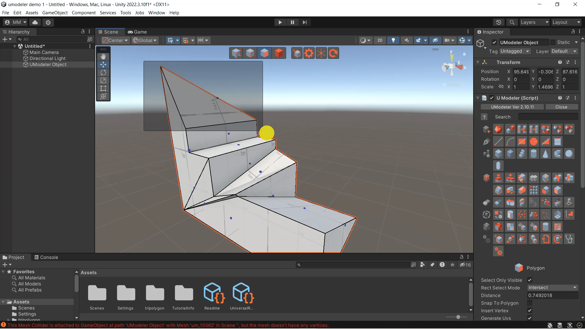 Beginning 3D Modelling with UModeler: Explainer 5 of 7 | pixels.cool