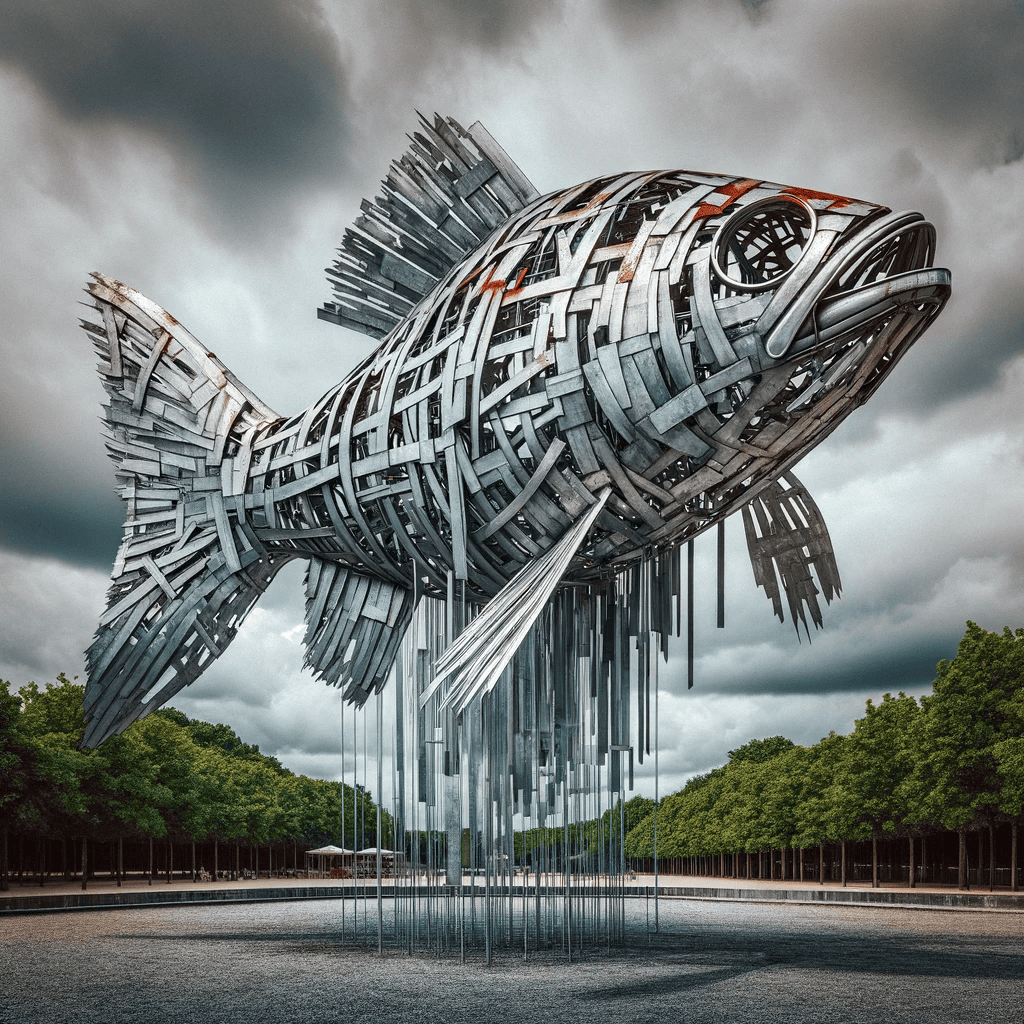 State of the art-ful AI: Tree Shark! | pixels.cool